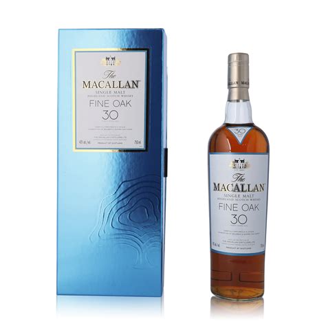 The Macallan 30 Year Old Fine Oak 430 Abv Nv 1 Bt75 Distilled