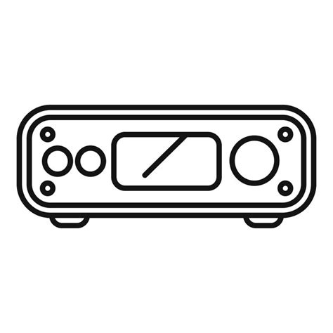 Premium Vector Modern Audio Processing Unit Showing Knobs And Screen