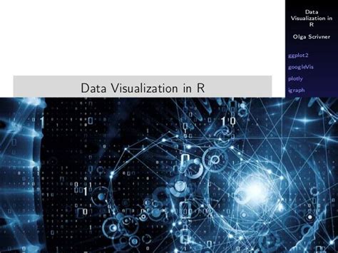 Data Visualization In R Ggplot2 GoogleVis Plotly Igraph Overview