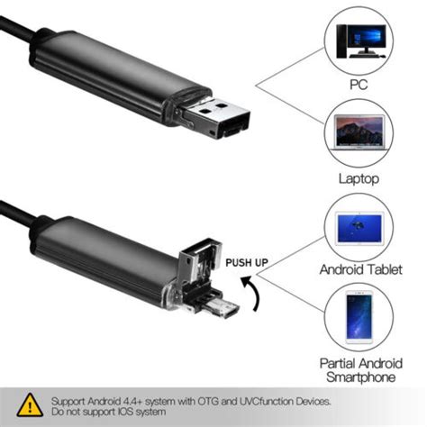 Water Oil Proof Endoscope Borescope Inspection Camera For Car Moto