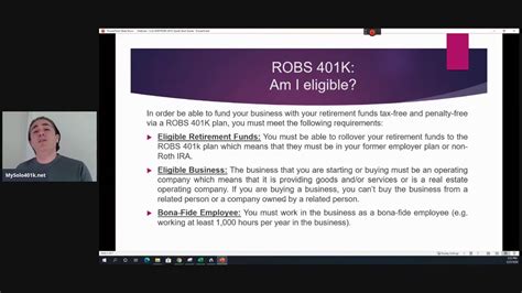 Robs 401k Quick Start Guide What You Need To Know Youtube