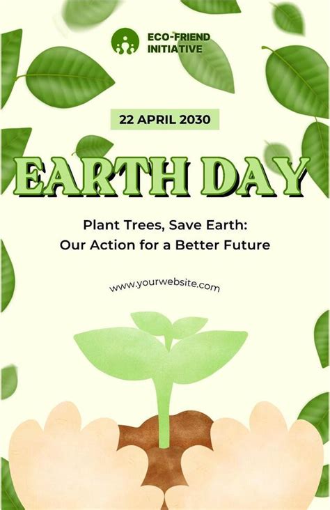 Earth Day Poster 41883002 Template