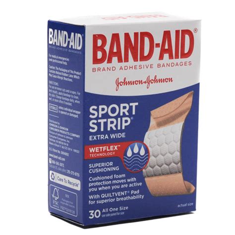 Band Aid Brand Sport Strip Mfasco Health And Safety