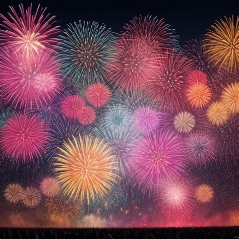 Premium Photo Fireworks Pyrotechnics Skyrockets Firecrackers
