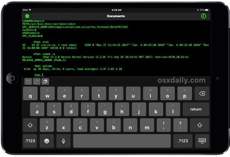 Get Terminal For IOS To Bring The Command Line To IPad And IPhone