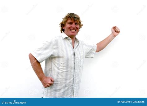 Man Running Stock Photo Image Of Adult Metrosexual Pose 7585240