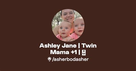 Ashley Jane Twin Mama 1 Instagram Tiktok Linktree