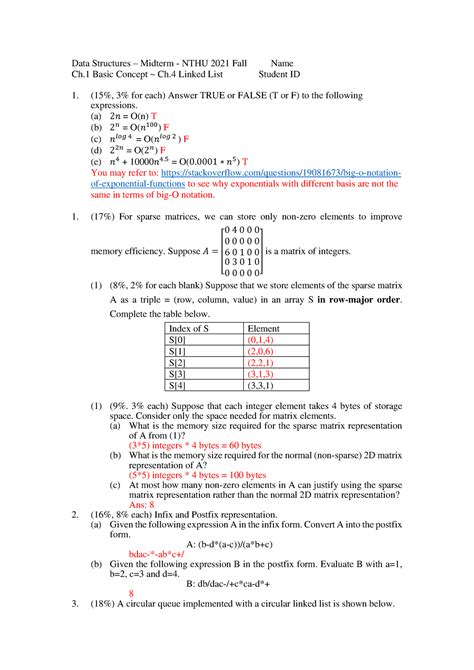 first midterm ds2021 fall data structures midterm nthu 2021 fall