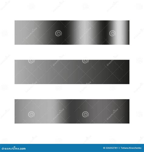 Black Gradient Bars Horizontal Vector Elements Smooth Grayscale Transition Abstract Design
