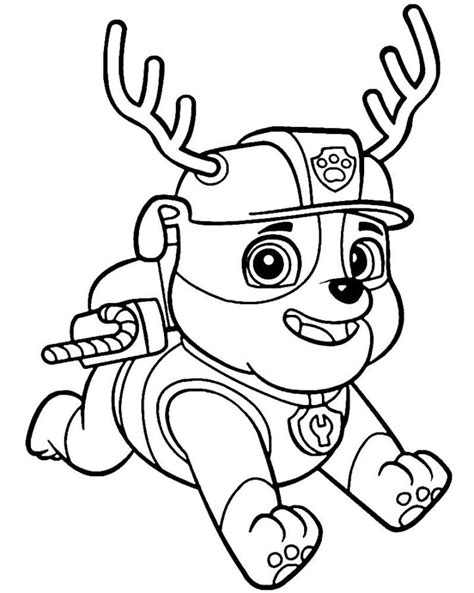 Розмальовки Щенячий патруль