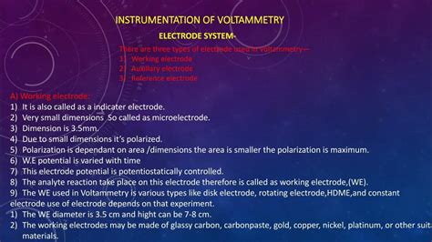 Voltammetry Instrumentation Classification Youtube