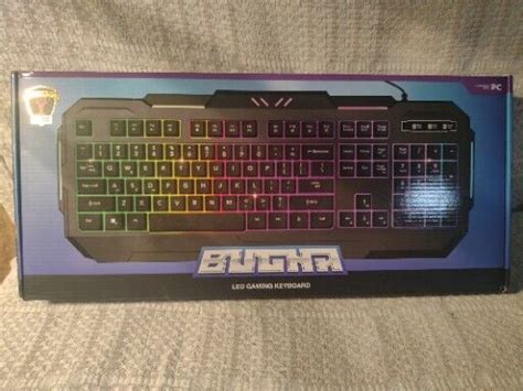 Tiktok Bugha Exclusive Backlit Rgb Led Gaming Keyboard With Function
