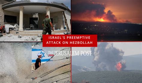 Idf Launches Preemptive Strike In Lebanon Hezbollah Fires At Israel