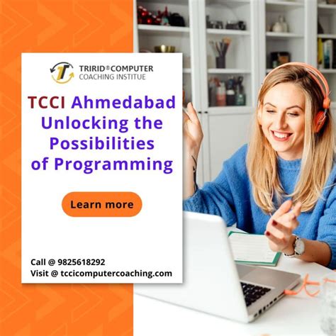 Tcci Ahmedabad Unlocking The Possibilities Of Programming Riddhi Dhandha