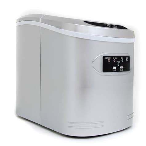 IMC 270MS Whynter Compact Portable Ice Maker 27 Lb Capacity Metallic
