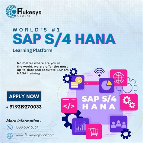 The Flukesys Global Academy On Linkedin Saps4hana