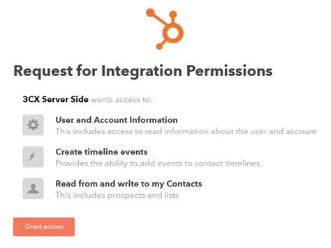 Hubspot CRM Integration Server Side IppbxHOST VoIP Cloud 3CX