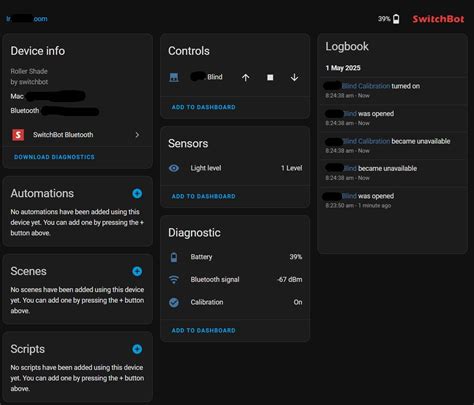 Support For New Switchbot Roller Shades Feature Requests Home Assistant Community