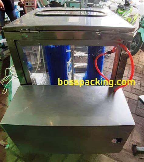 Mesin Sikat Galon Vertikal Semi Otomatis 1 Galon Mesin Packing