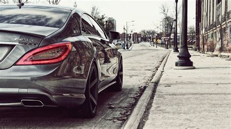 Mercedes Cls Car Urban Mercedes Benz Cls Supercars 1080p Mercedes