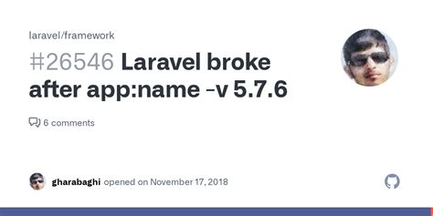 Laravel Broke After App Name V Issue Laravel