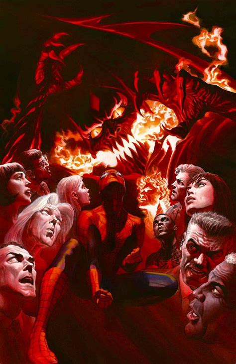 Amazing Spider Man 800 Cover By Alex Ross Rcomicbooks