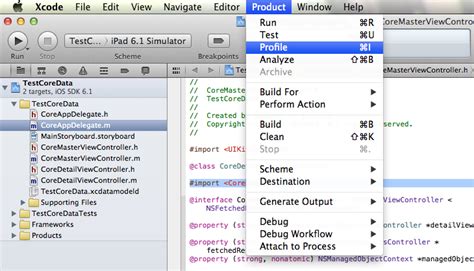 Memory Monitor In Xcode 4 Iphone Stack Overflow
