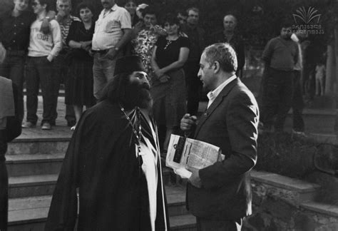 Iverieli ზვიად გამსახურდია და დეკანოზი თეოდორე ამბროლაძე