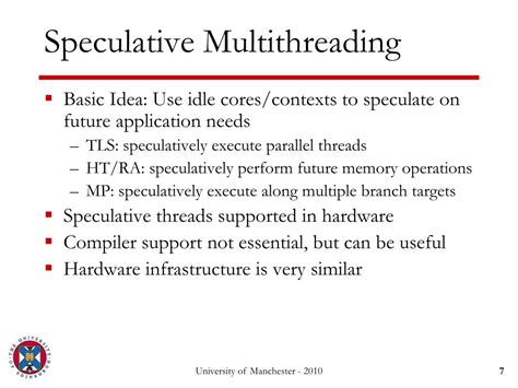 Ppt Mixed Speculative Multithreaded Execution Models Powerpoint