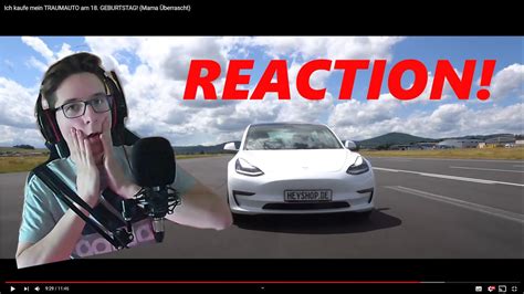 HeyMoritz Kauft Sich Ein TESLA Reaction YouTube