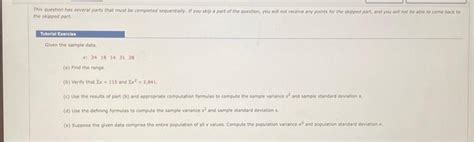 Solved 23458 A Find The Range B Use The Defining
