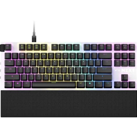 Nzxt Function Tenkeyless Keyboard Usb Us English White Price History And Comparison Buywisely