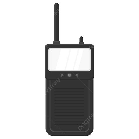 검은 통신 워키 토키 그림 벡터 휴대용 무전기 의사소통 검은색 Png 일러스트 및 벡터 에 대한 무료 다운로드 Pngtree