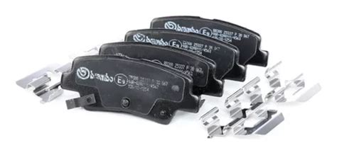 Balatas Traseras P Kia Forte Lx 2016 2017 2018 2019 Brembo Meses Sin