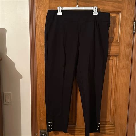 Counterparts Pants And Jumpsuits Nwt Black Stretch Ankle Pants With