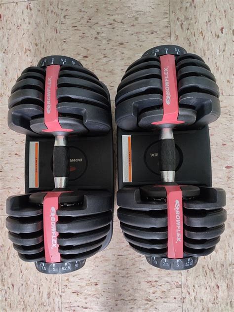 Bowflex Original 552 Dumbbells Sports Equipment Exercise And Fitness
