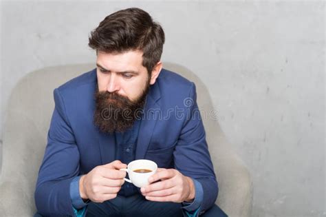 The Coffee You Can Rely On Businessman Drinking Coffee In The Morning