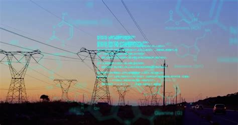 digital image chemical structures program codes appearing screen