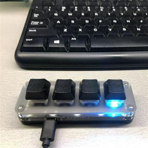 Mini Mecánico Para Juegos Estándar Con Cable Usb De Una Mano Os 4