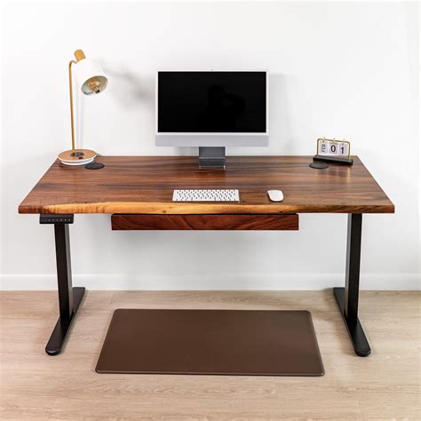 Wooden Desk Standing At Virginia Barr Blog