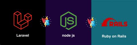 Laravel Node Js Ror Key Features Benefits