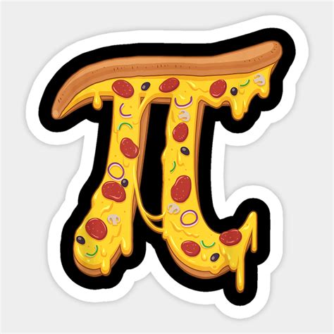 Pi Day Celebration Math Pi Pizza For Celebrate Pi Day 2023 Sticker In