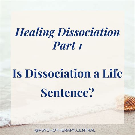 Healing Dissociation Part 1