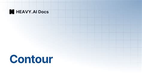 Contour HEAVY AI Docs