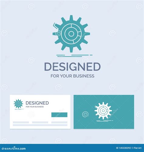 Setting Data Management Process Progress Business Logo Glyph Icon