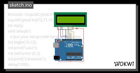 Мој проект Wokwi Esp32 Stm32 Arduino Simulator