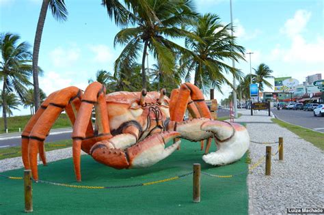 Bem Vindo à Sergipe Passarela Do Caranguejo Orla De Atalaia Em Aracaju