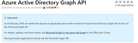 Azure Ad Graph Api Or Microsoft Graph Api To Access User Attributes In