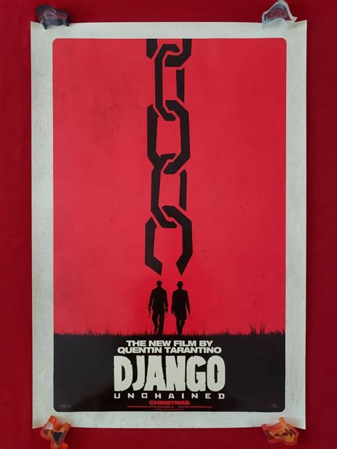 Quentin Tarantino Django Unchained Poster