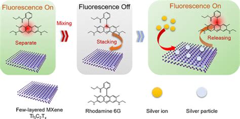 Ti3c2tx Mxene Nanosheet Based Probe For Ion Fluorescence And Visual Detection Of Ag In Aqueous